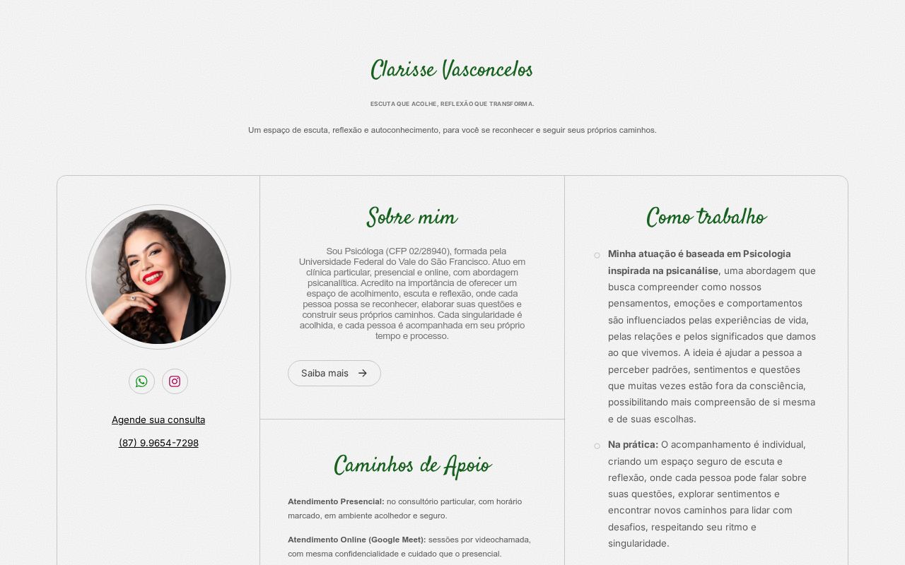 Clarisse Vasconcelos